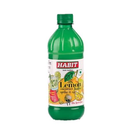 Habit Lemon Juice Concentrate 1 L Wholesalers With Best Prices Online