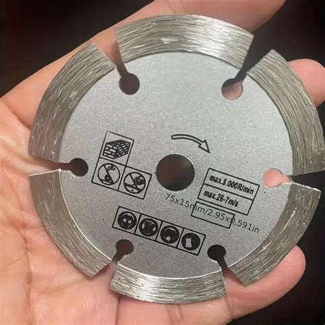 Комплект от 3 броя 75 мм диамантени дискове за рязане на Temu Bulgaria