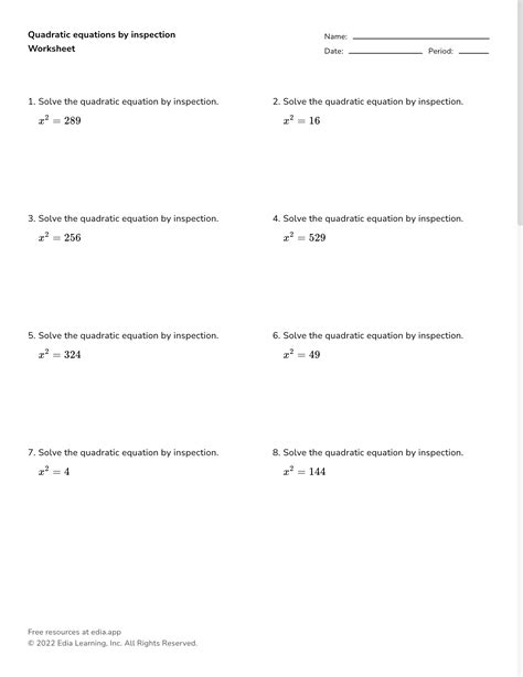 Edia Free Math Homework In Minutes Worksheets Library
