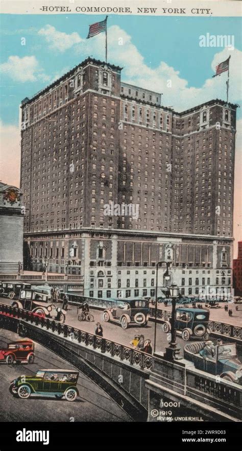 Hotel Commodore New York City Title On Object Maker Irving S