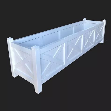 Long Rectangle Planter Box Hampton By Design