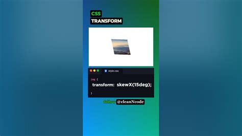 Css Transform Html Css Css3 Learnhtml5andcss3 Webdevelopment Webdesign Transformation