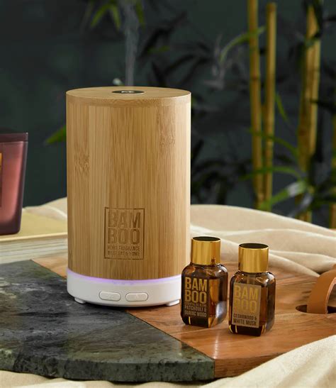 Bamboo Electric Diffuser Heart And Home