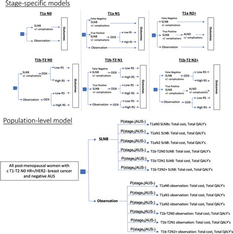 Decision Analytic Model Structures All Models Featured The Same Download Scientific Diagram