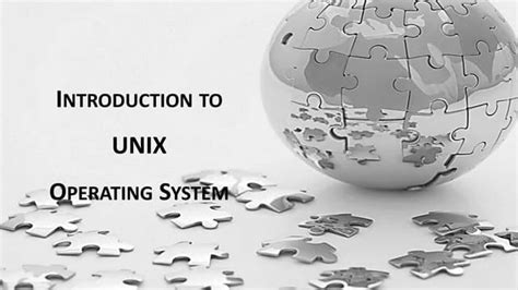Unix 1 Intro To Unix Ospptx