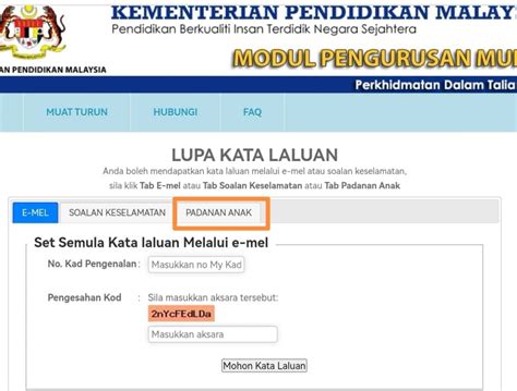 Login Aplikasi Pangkalan Data Murid Apdm 2025