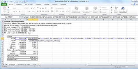 Module 3 Bureautique Excel Calc Bases Fonctions Logiques