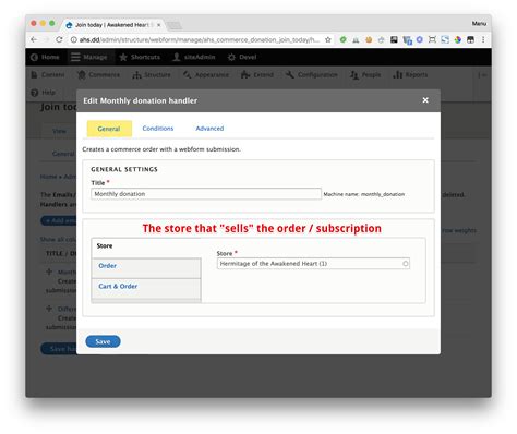 Commerce Webform Order Contributed Module Documentation Drupal Wiki