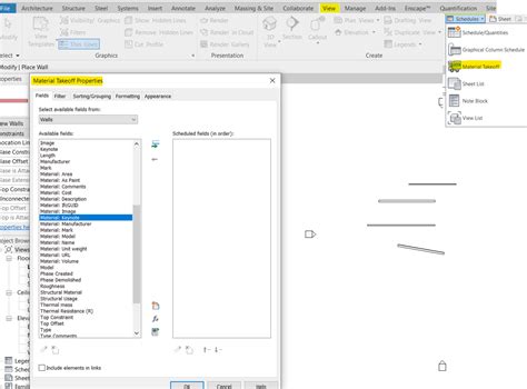 Solved Material Keynote In Schedule Autodesk Community