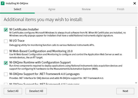 installing ni ni daqmx runtime