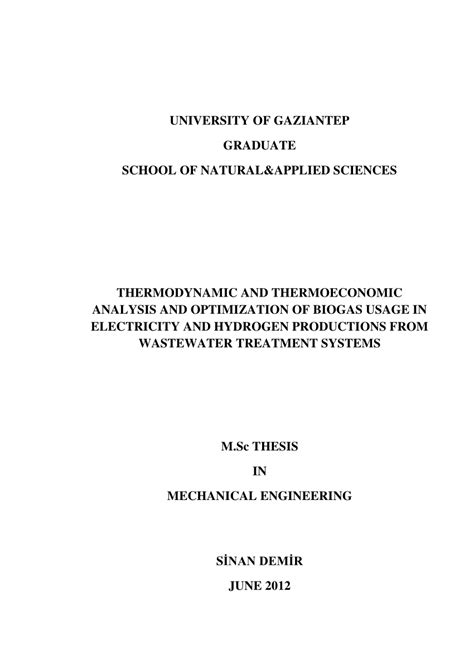 Pdf Thermodynamic And Thermoeconomic Analysis And Optimization Of