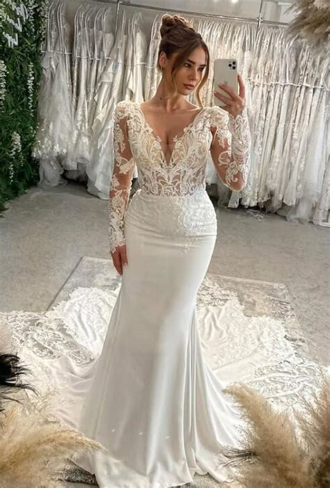 Sex Mermaid Wedding Dress Lace Bridal Dress Bridal Gown On Storenvy