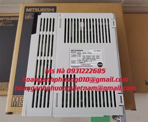 Thiết Bị điện Tự động Hóa Công Nghiệp Amplifier Hãng Mitsubishi Mr J2s 10a 100 W