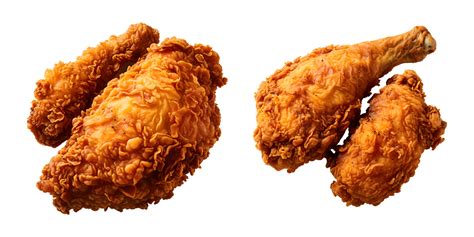 Ai Generated Large Crispy Fried Chicken Presentation 35233831 Png