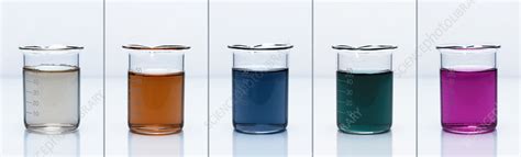 Manganese Oxidation States Stock Image C043 6785 Science Photo Library