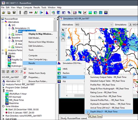 Part 4 Review And Compare Results For Hec Ressim Model Alternatives