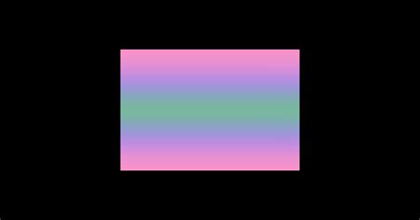 Trigender Pride Flag Gradient Flag Pin Teepublic