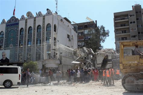 Iran Vows Revenge On Israel After Damascus Embassy Attack Reuters