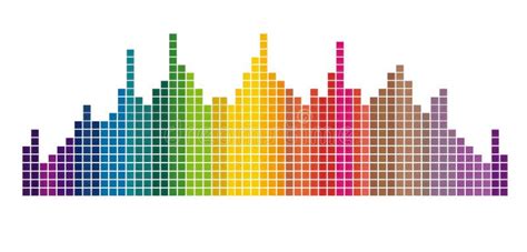 Colorful Soundwave Visualization Stock Illustration Illustration Of Colorful Colors 332765811