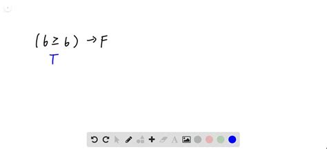 SOLVED Tell Whether Each Conditional Is True Or False Here T Represents A True Statement And F