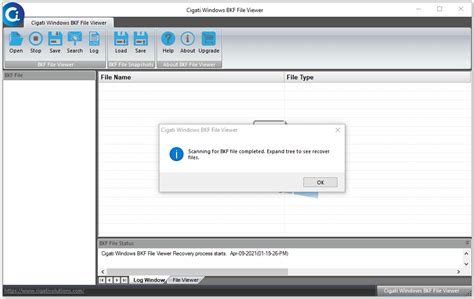 Free BKF File Viewer To Open View Read Corrupt BKF Files
