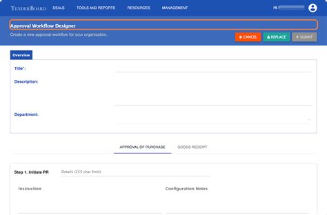 Tenderboard Faq Setup Approval Workflow For Contract Tenderboard Support