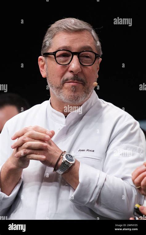 Spanish Chef Joan Roca Of El Celler De Can Roca During The Edition Of
