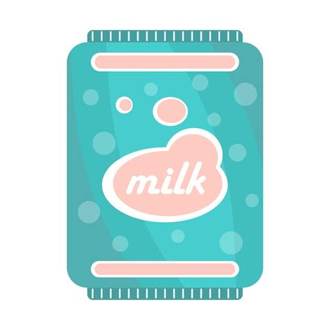 우유 패키지 디자인 페어링 저온 살균 Uht 살균 제품에 대한 개념 생분해성 포장 프리미엄 벡터