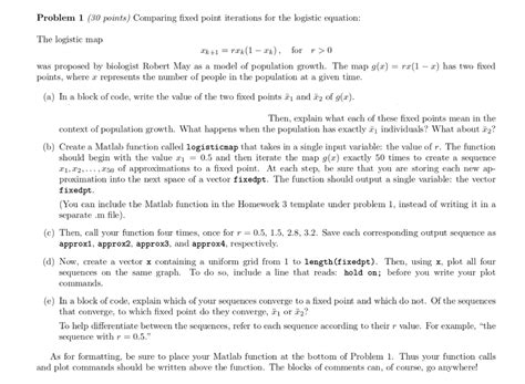 Solved Problem Points Comparing Fixed Point Chegg