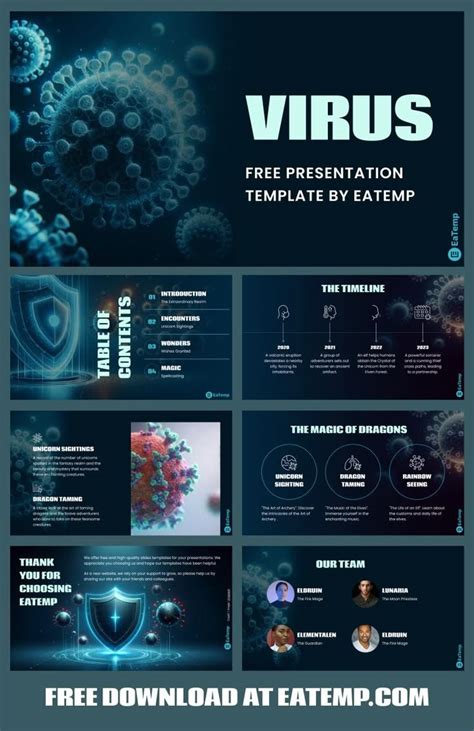 Virus 13 Powerpoint Presentation Templates Presentation Templates