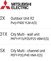 Mitsubishi Electric VRF HVAC Integration With Philips Dynalite Automation System