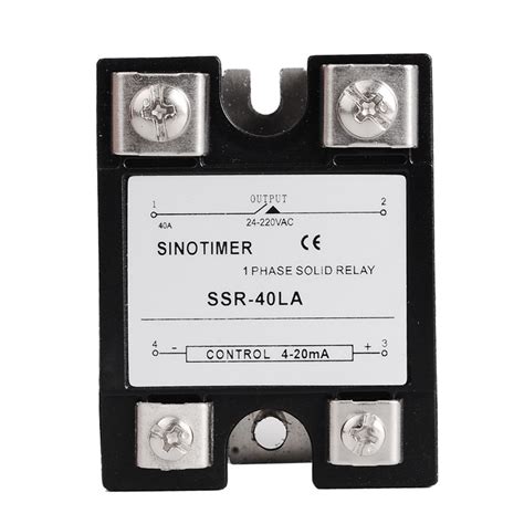 analog 4 20ma current input single phase solid state relay ssr 40la