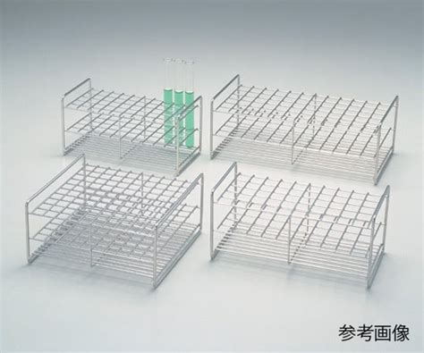 6 302 18 Stainless Steel Test Tube Stand φ24mm 2 X 6 Array Ss24 72