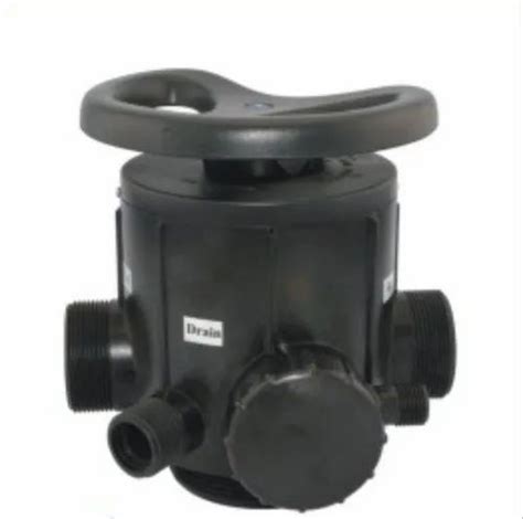 Stainless Steel And PVC Multi Port Manual Filter Valve For Water Treatment Valve Size At