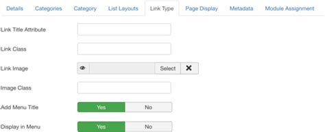 Help310menus Menu Item Weblink Categories Joomla Documentation