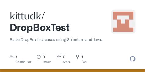 GitHub Kittudk DropBoxTest Basic DropBox Test Cases Using Selenium And Java