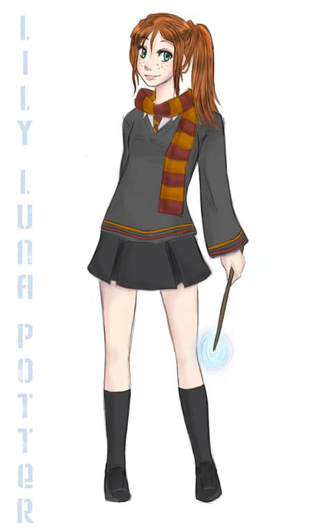 Lily Luna Potter Sketch By Xxcruciolovexx On Deviantart