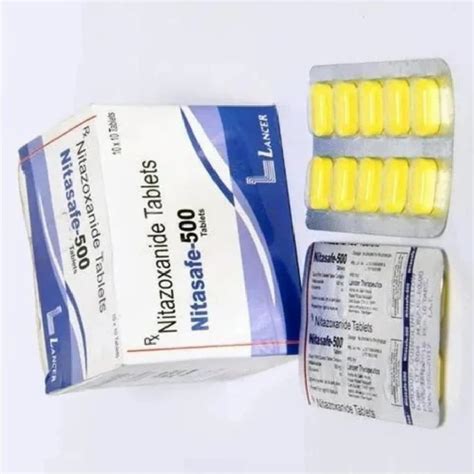 Nitazoxanide 500mg Tablet Vasudev Enterprise