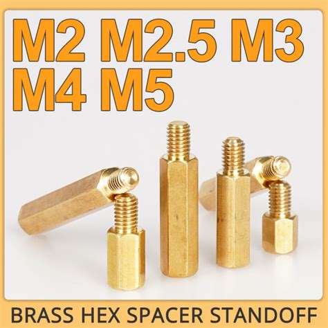 M2 M2 5 M3 M4 M5 Hex Ss Standoff Spacer Hexagon Stand Off Copper Pillar Motherboard Column Rack