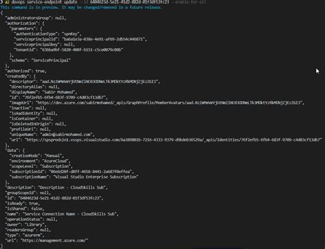 Create A Azure Devops Service Connection With Azure Devops Cli Using A Configuration File