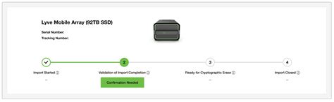 Cloud Import Service User Manual And Reference Guide Confirm Import Completion Seagate Uk