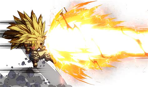 File DBFZ Gotenks VengefulShout Png Dustloop Wiki