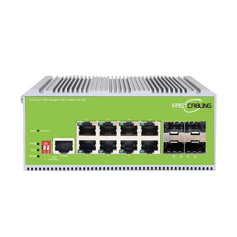 4 Port L2 Managed Outdoor PoE Switch With SFP FASTCABLING