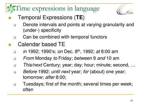 Ppt Temporal Information Extraction And Shallow Temporal Reasoning