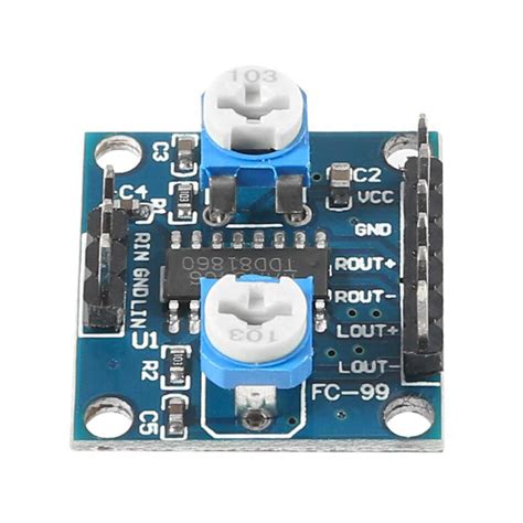 Buy Pam8406 Digital Amplifier Module With Volume Control Potentiometer 5wx2 Stereo Online At