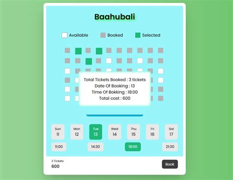 Venkateswarlu Anna On Linkedin Webdevelopment Javascript Css Html Uiux Moviebookingsystem
