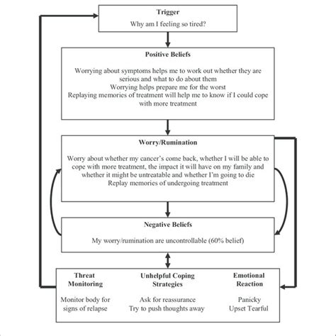 Example Of Diagrammatic Metacognitive Case Conceptualization Download