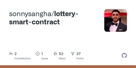 Github Sonnysanghalottery Smart Contract