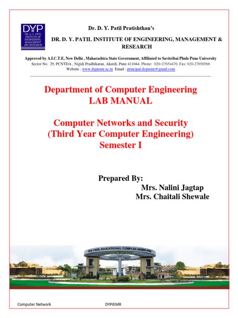 Cns Lab Manual Pdf Computer Network Network Switch