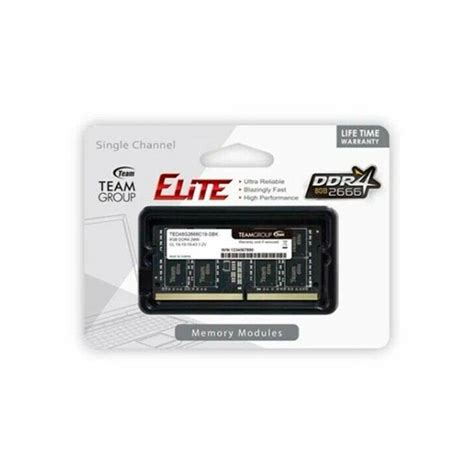 Оперативная память для ноутбука 32gb Ddr4 2666mhz Team Group Elite So
